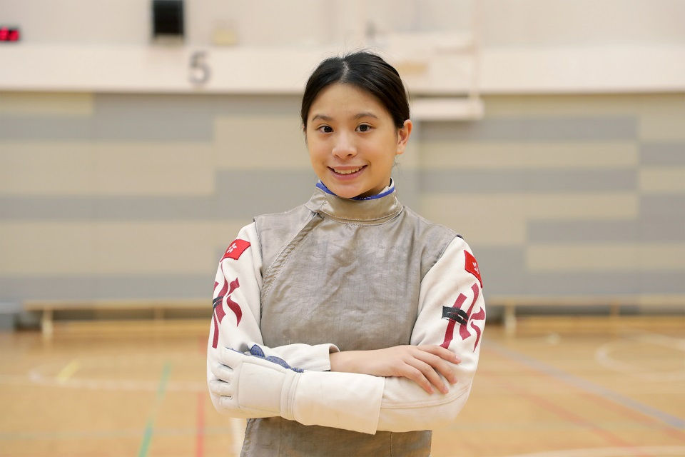 Talented fencer embarks on the path of Chinese Medicine